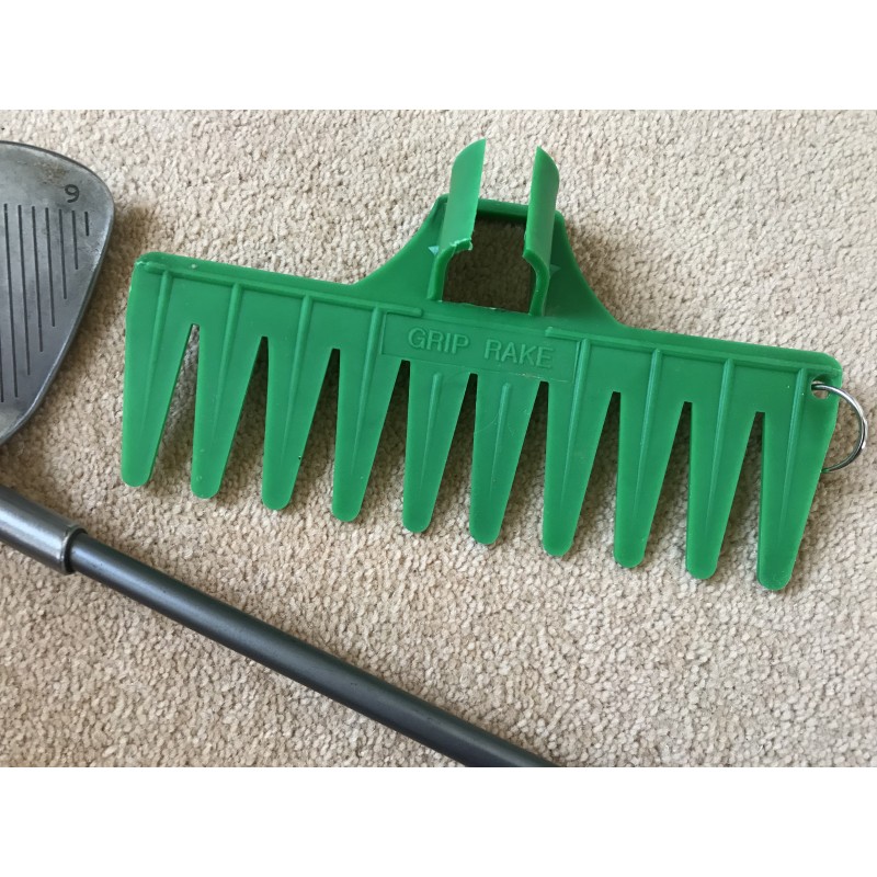 Golf Grip Rake Red for all golfers